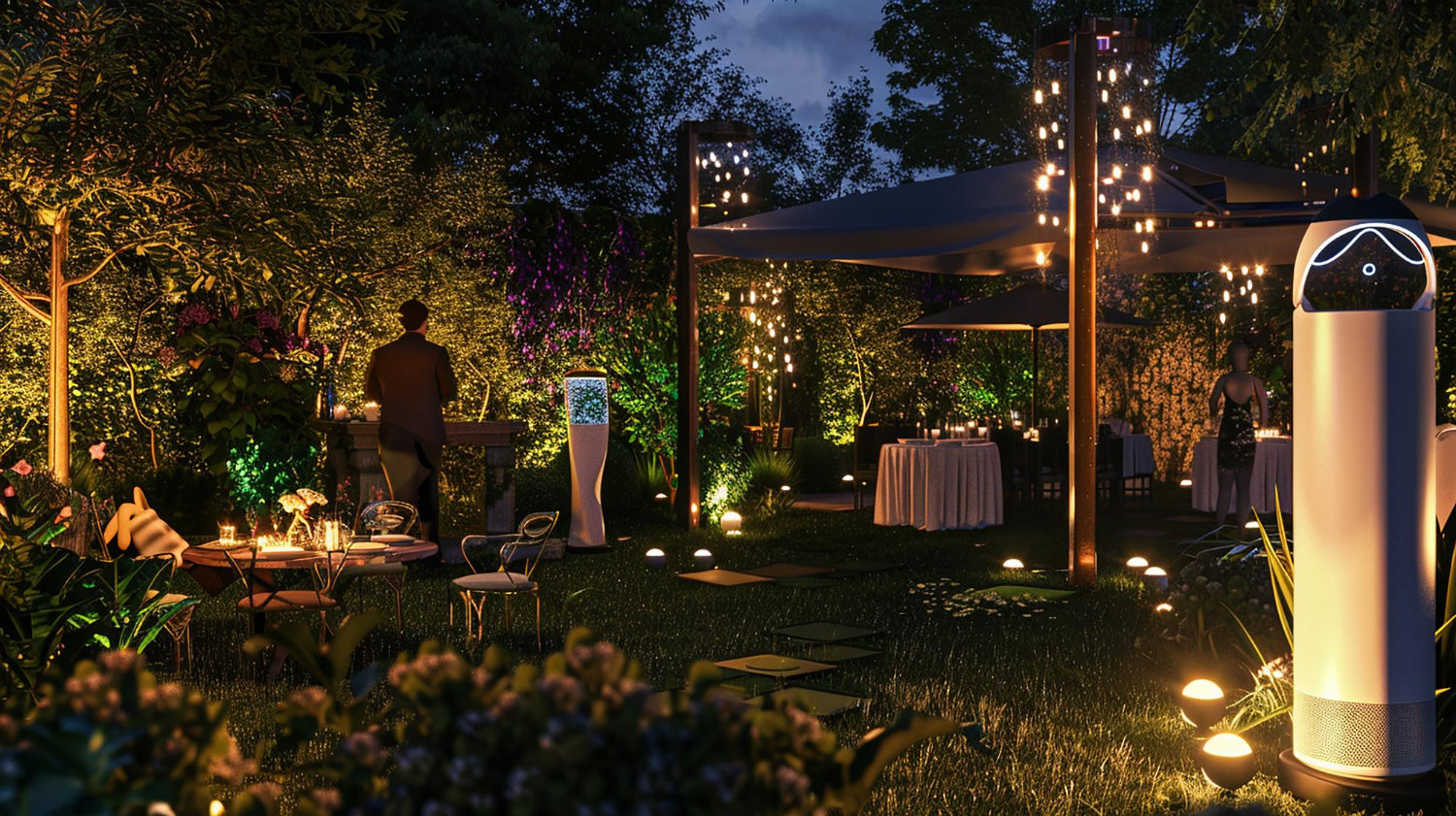 Creating Cosy Outdoor Spaces with Garden Lighting – Love Decors