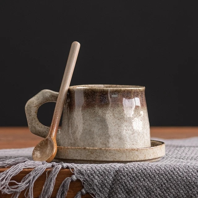 Leah Vintage Ceramic Mug Set | Best Home Décor UK – Love Decors