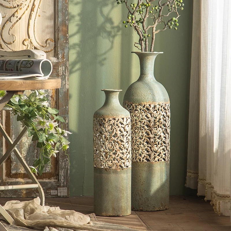 Ross Ceramic Floor Vase | Contemporary Vases | Love Decors