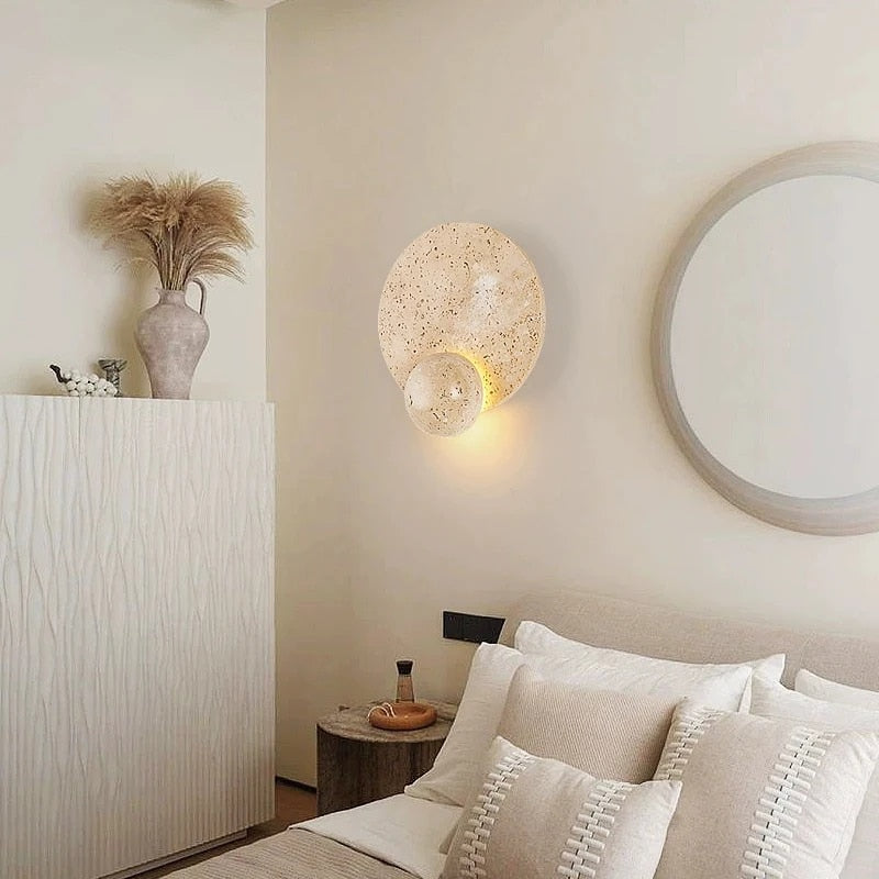 Orla Stone Wall Light | Wall Lights – Love Decors