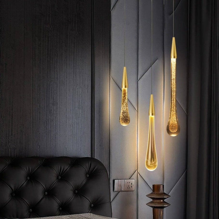 Inès Crystal Water Drop Ceiling Light | Ceiling Lights – Love Decors